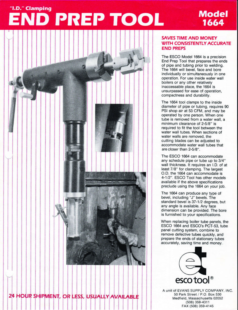 1664 Brochure | ESCO TOOL