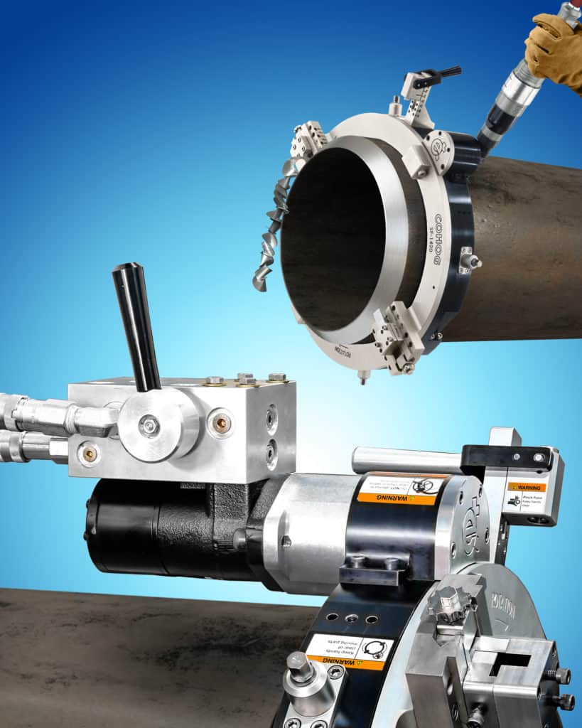 CLAMSHELL SPLIT-FRAME MACHINE NEW HYDRAULIC MOTOR PRODUCES HIGH TORQUE ...