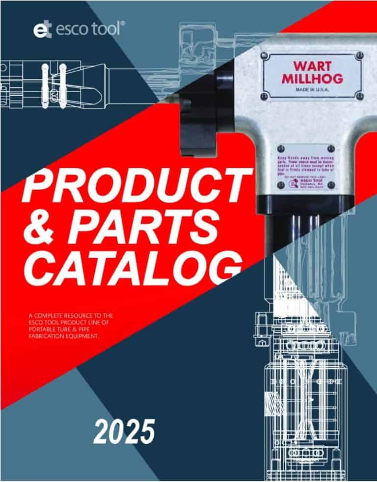 Pipe & Tube Cutters, Bevelers & Flange Facers HOME | ESCO TOOL